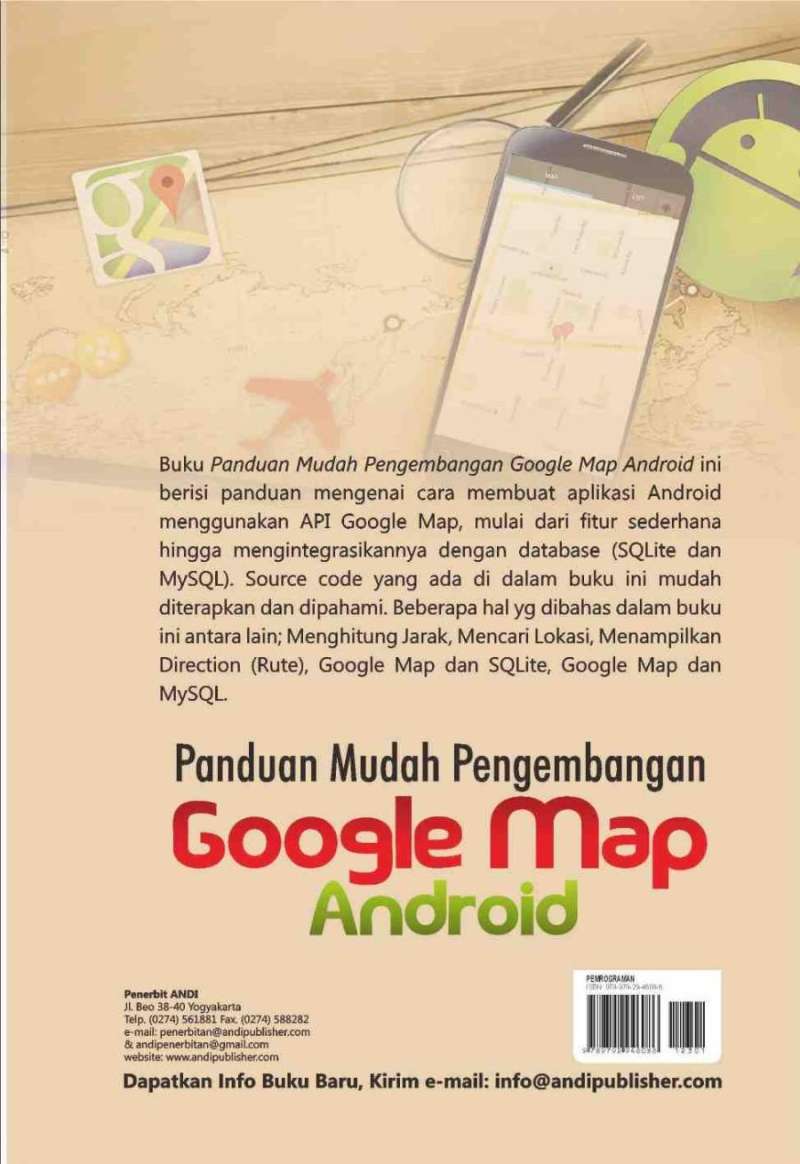 Jual Buku Panduan Mudah Pengembangan Google Map Android+cd Di Seller Buku Id - Karang Tengah ...