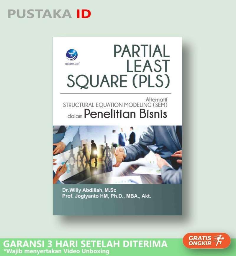 Jual Buku Partial Least Square, Alternatif Structural Equation Modeling ...