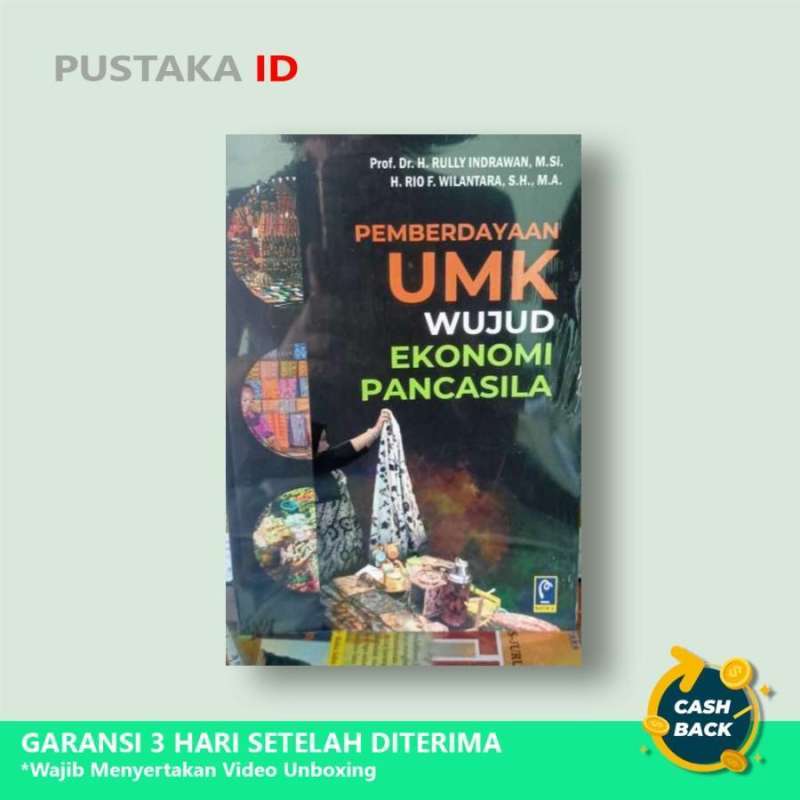 Jual Buku Pemberdayaan Umk Wujud Ekonomi Pancasila Di Seller Buku Id - Karang Tengah, Kab ...