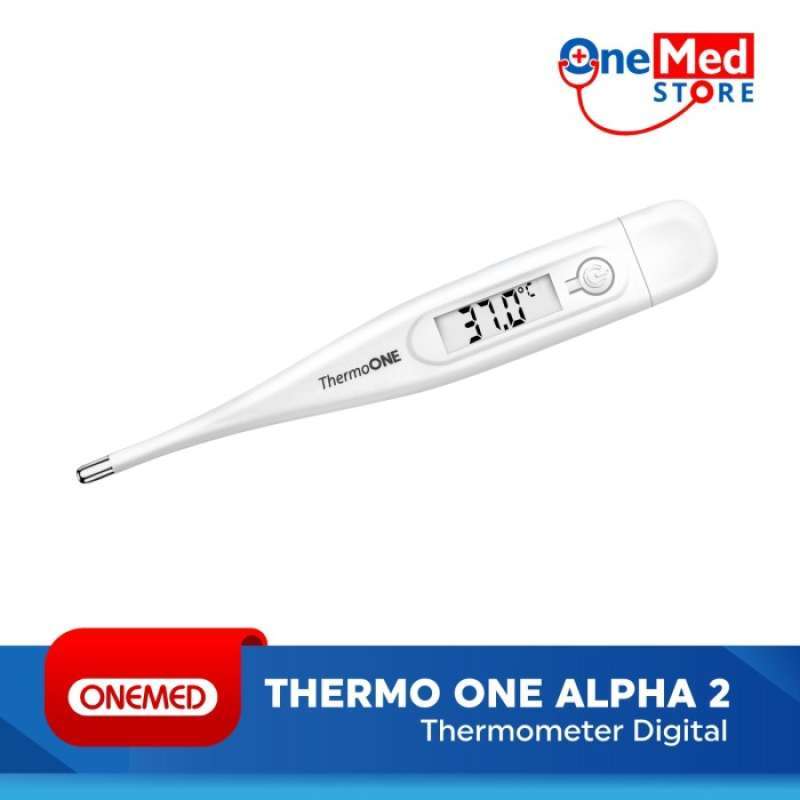 Promo Thermometer Termometer Pengukur Suhu Tubuh Merk Onemed Thermo One ...