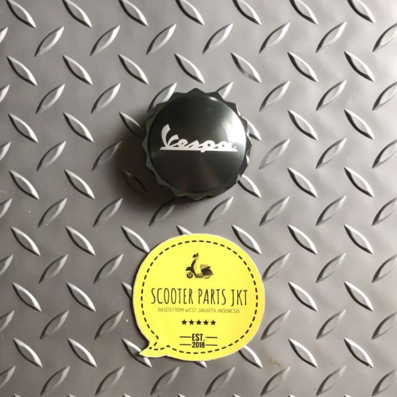 Promo Fuel Tank Cap Cnc Titanium Model 946 For Vespa Gts Sprint Prima S ...
