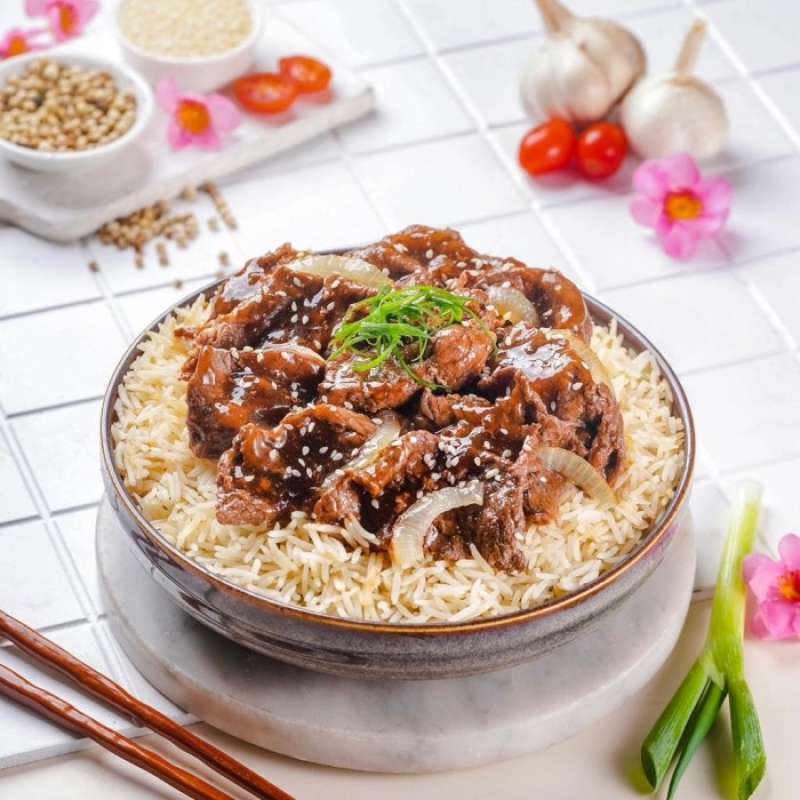 Jual Lauk Frozen Siap Masak - Beef / Sapi Yakiniku (meal Prep) Di ...