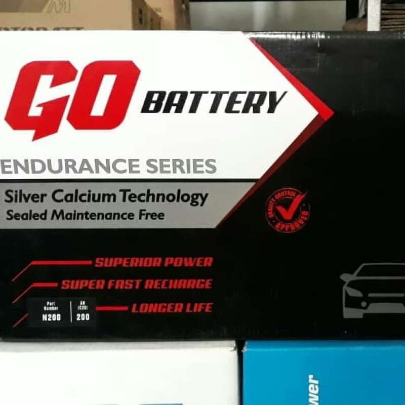 Promo Aki Accu N200 12v 200ah Maintenance Free / Aki Kering Diskon 33% ...