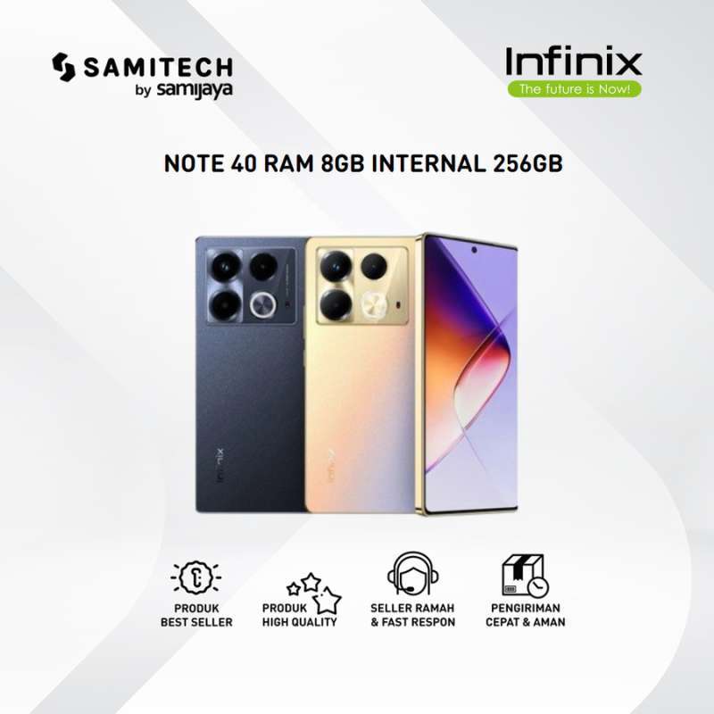 Promo Infinix Note 40 8/256 Gb Smartphone Garansi Resmi Diskon 4% Di ...
