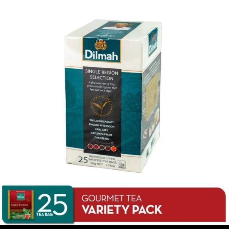 Jual Dilmah Gourmet Tea Variety Pack/isi 25 Di Seller Toko Hari Hari ...