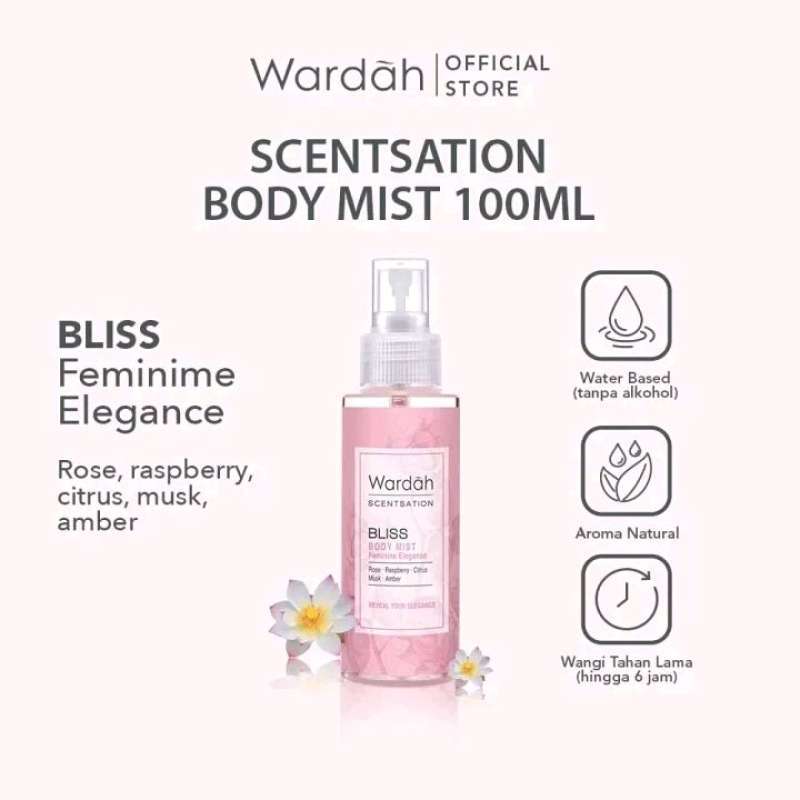 Jual Wardah Scentsation Body Mist 100ml Di Seller Agen_skincare.bogor ...