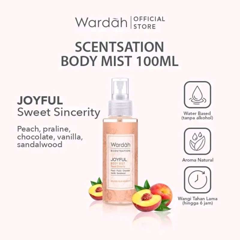 Jual Wardah Scentsation Body Mist 100ml Di Seller Agen_skincare.bogor ...