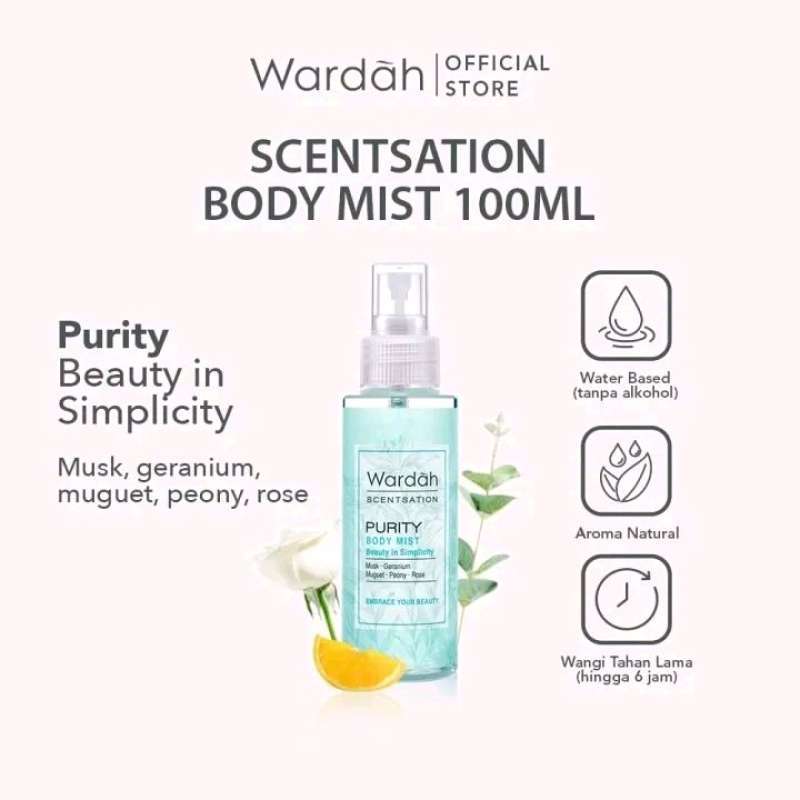 Jual Wardah Scentsation Body Mist 100ml Di Seller Agen_skincare.bogor ...