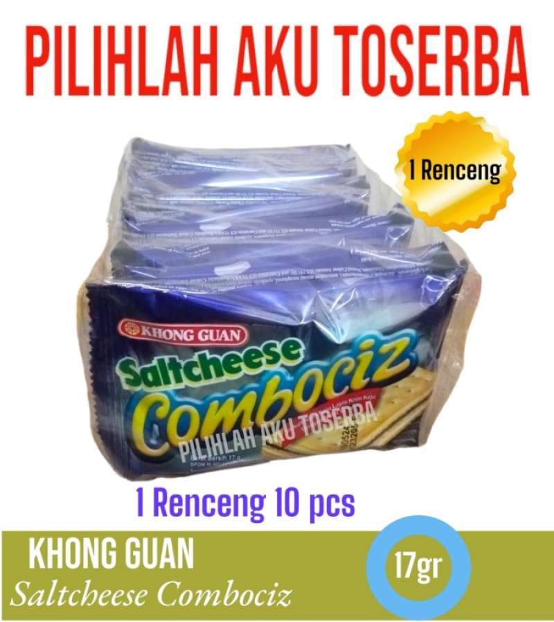 Promo Biskuit Khong Guan Saltcheese Combociz Renceng - ( Harga 1 Dus ...