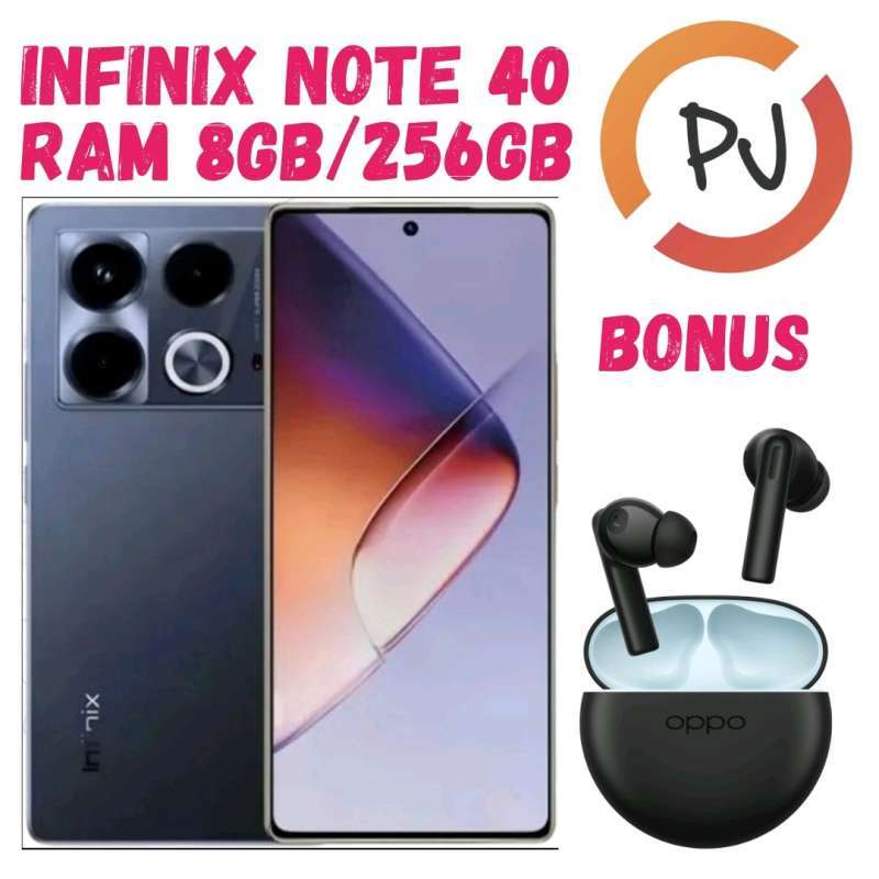 Jual Infinix Note 40 Ram 8gb/256gb - Helio G99 - Garansi Resmi - Gold Buds Oppo Enco Di Seller ...
