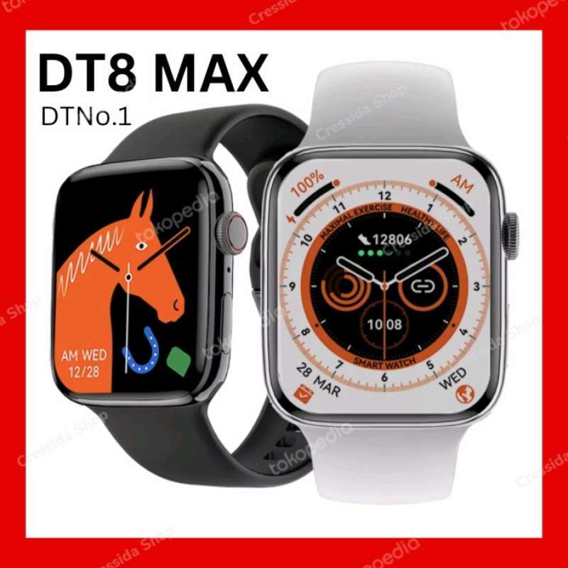 Promo Dt No 1 Dt8 Max Smartwatch Nfc Game Always On Display Original ...