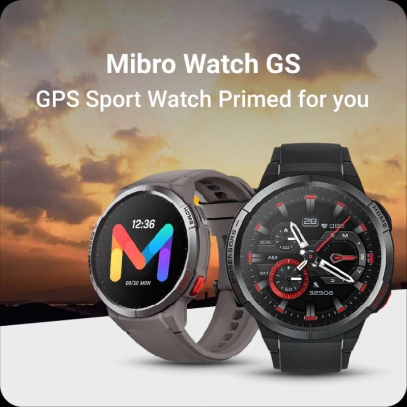 Promo Mibro Watch Gs - Sporty Smartwatch With Amoled Screen And Gps ...
