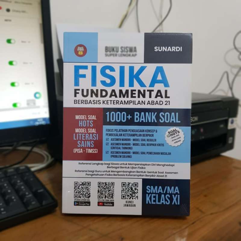 Promo Buku Fisika Fundamental 1000+ Bank Soal Sma/ma Kelas Xi - Yrama Widya Diskon 23% Di Seller ...