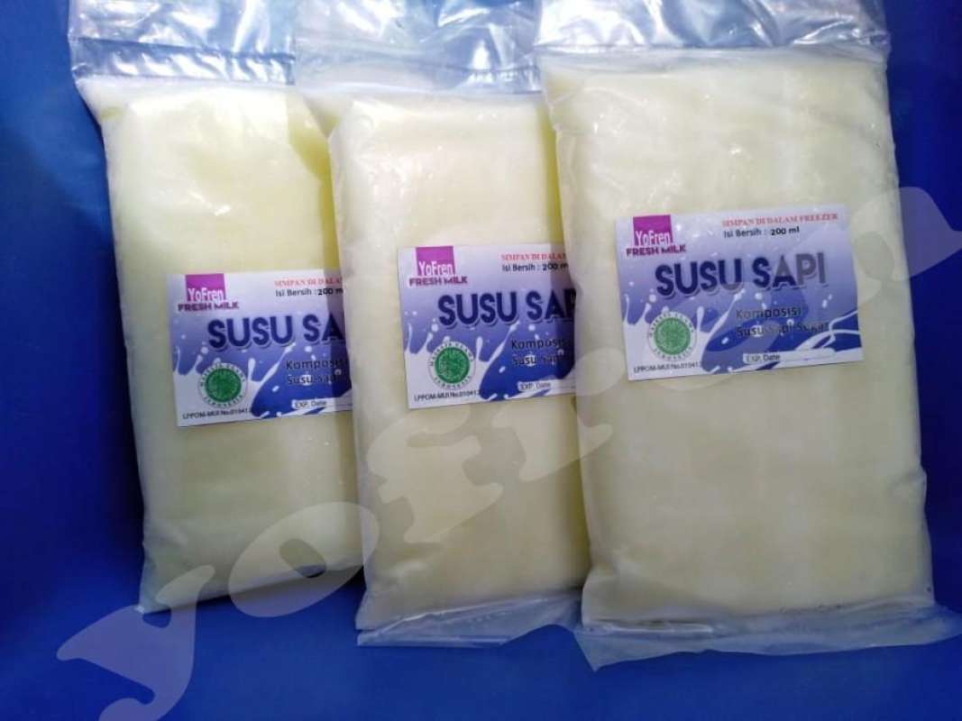 Jual Susu Sapi Segar (fresh Milk/cair/murni) 200 Ml Di Seller Yofren ...