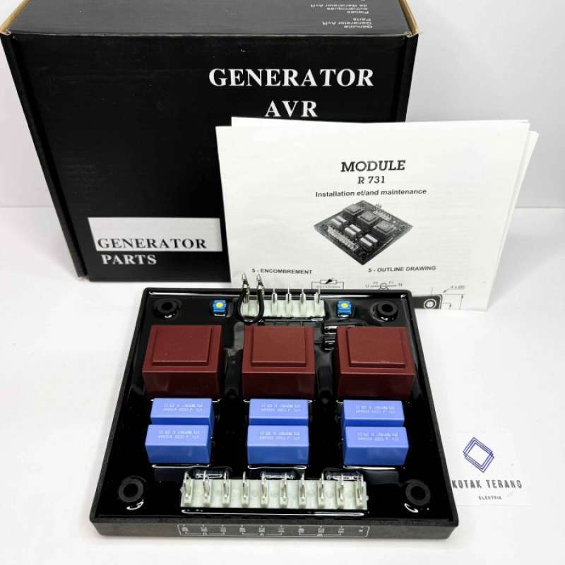 Promo Generator Spare Parts Alternator Avr R731 Automatic Voltage ...