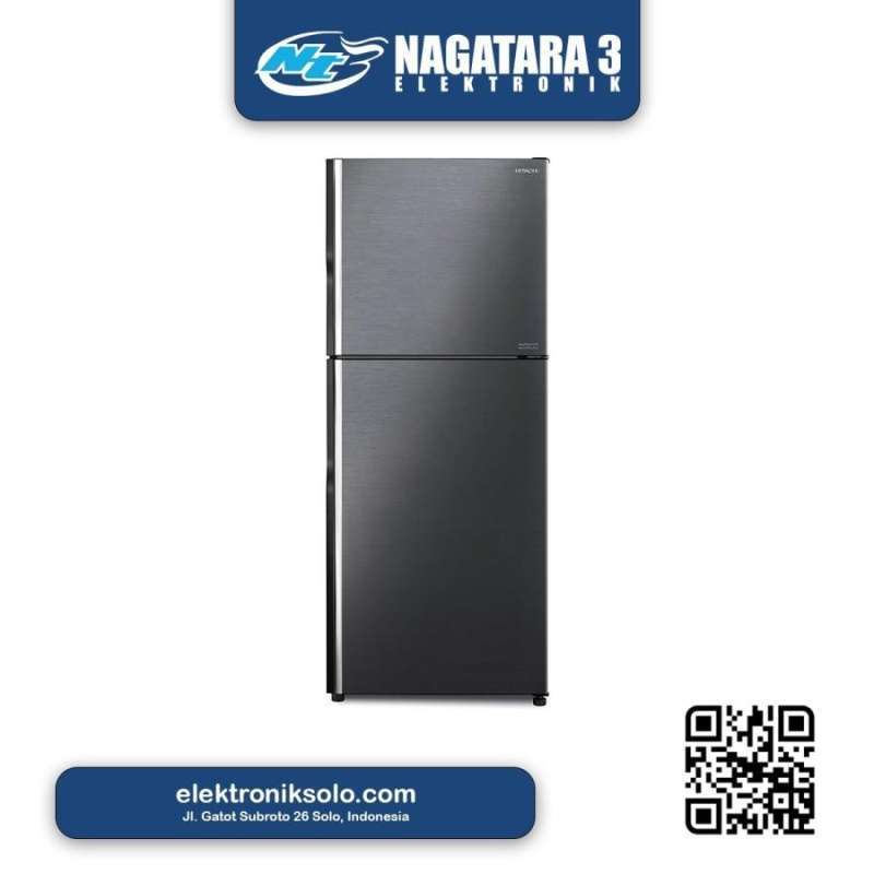 Jual Lemari Es 2 Pintu Inverter Hitachi R-vx40pgd9 Bbk Di Seller Nagatara 3 Official Store ...