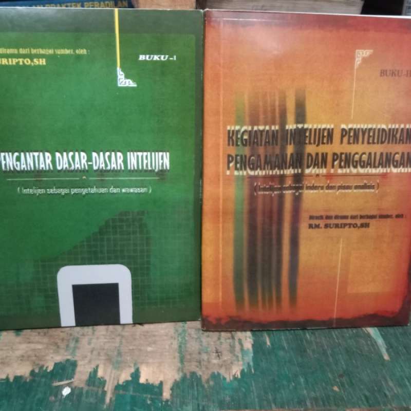 Promo Buku Pengantar Dasar Dasar Intelijen Buku 1 Dan 2 Diskon 23% Di ...