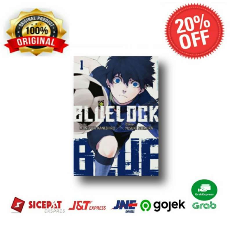 Promo Komik Manga Blue Lock 01 - Muneyuki Kaneshiro Diskon 23% Di ...