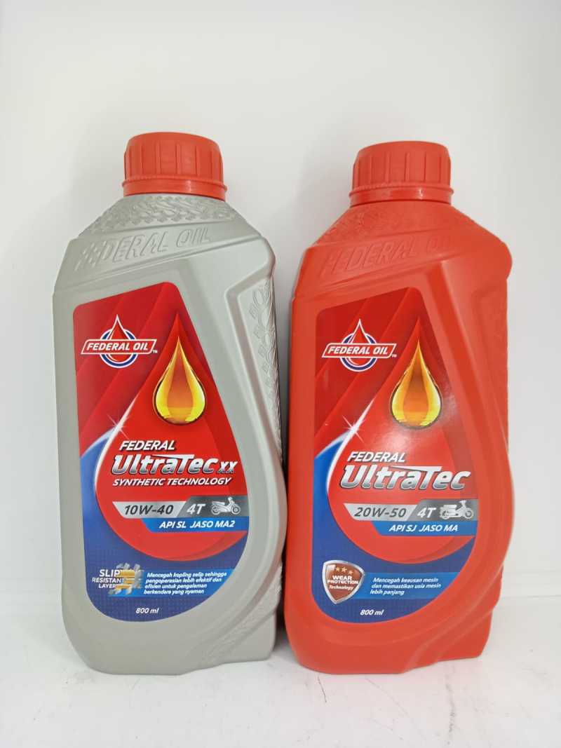 Promo Federal Oil Motor Non Matic Type Ultratec Sae 20w/50 , Xx ...