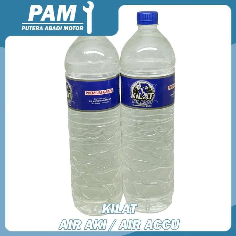 Promo Air Aki / Air Accu 1.5 Liter Kilat Air Aki Tambahan Diskon 2% Di ...