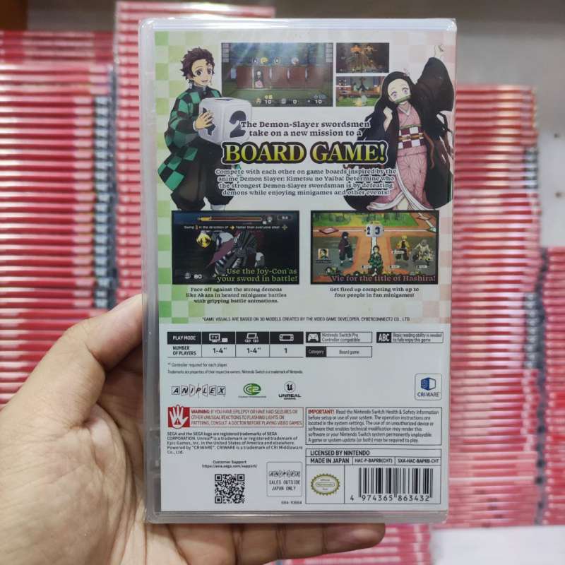 Jual Demon Slayer Kimetsu No Yaiba Sweep The Board! Nintendo Switch Di ...
