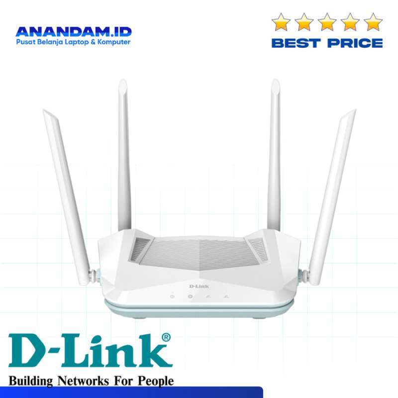 Jual D-link R15 Eagle Pro Ai Wifi-6 Ax1500 Gigabyte Smart Mesh Router ...