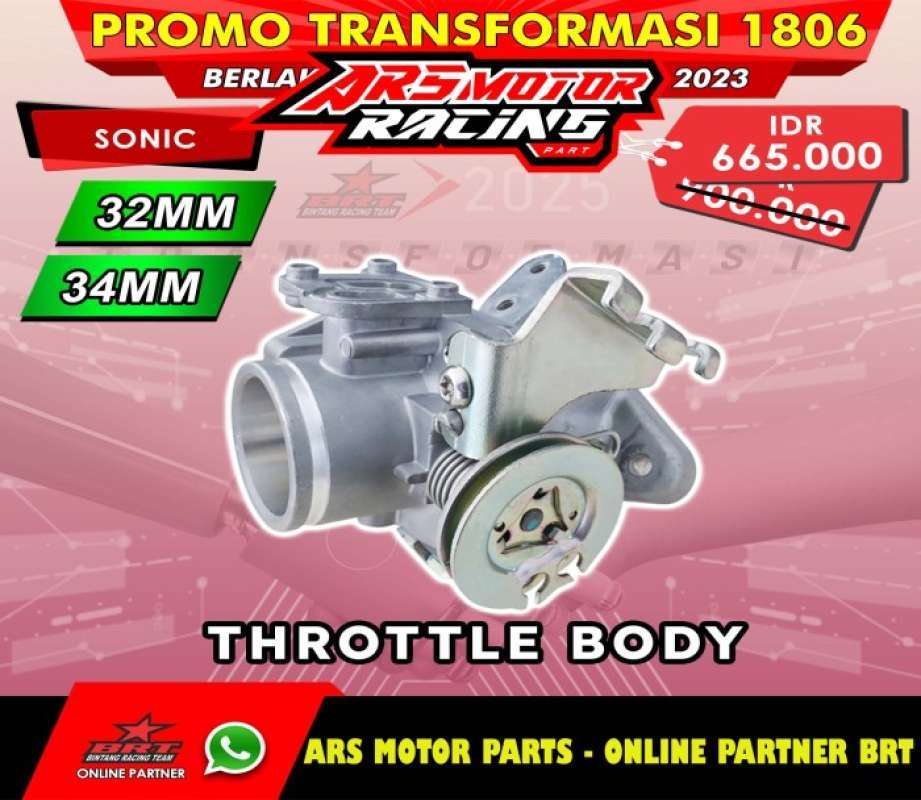 Promo Throttle Body Tb Brt 32 34 - Gtr - Led - Cb Led Terbaik Diskon 12 ...