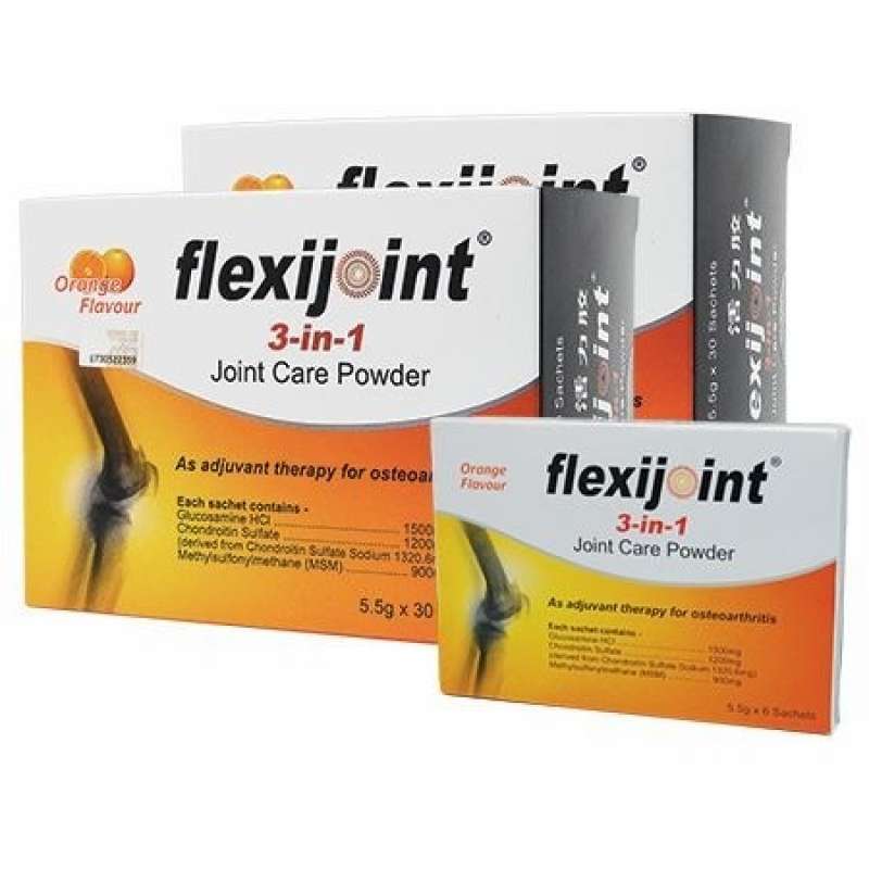 Promo Flexijoint 3 In 1 Joint Care Powder Sachet 5.5g X 30 Sachet ...