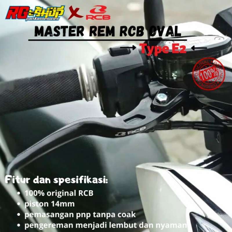 Promo Master Rem Kanan Rcb Racing Boy Oval E2 125 150 Promo Diskon 19% ...