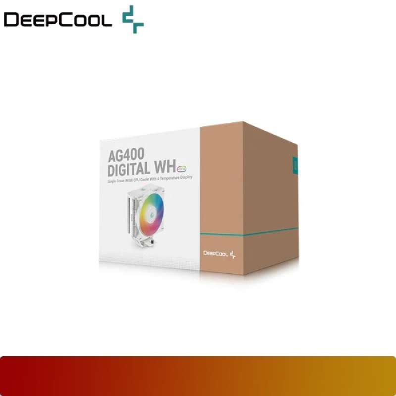 Jual Deepcool Ag400 Digital Wh Argb | High-performance Cooling Di ...