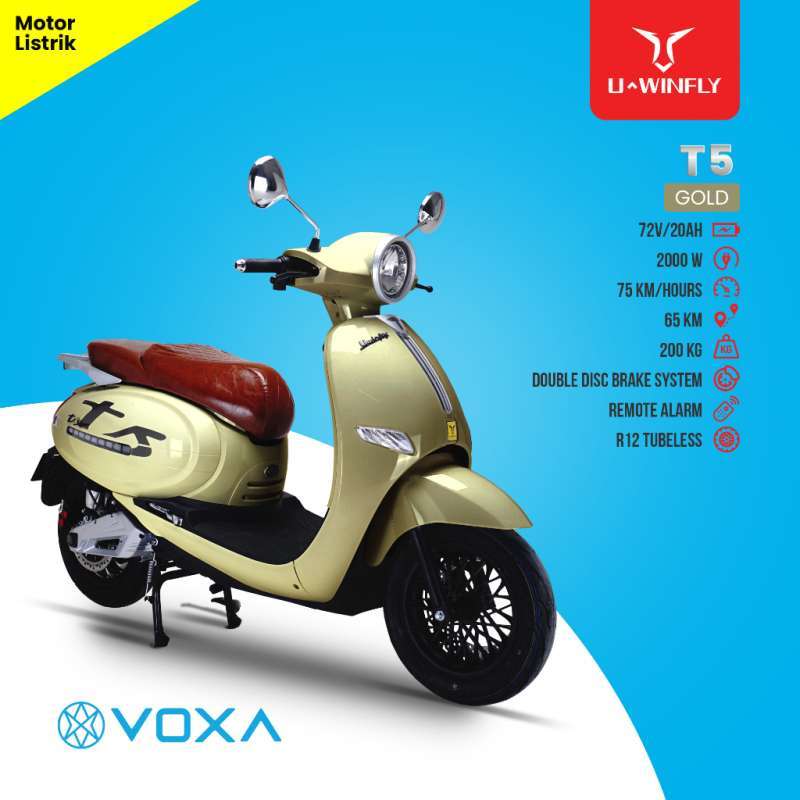 Jual Motor Listrik Uwinfly T5 Model Vespa Di Seller U-winfly Indonesia ...