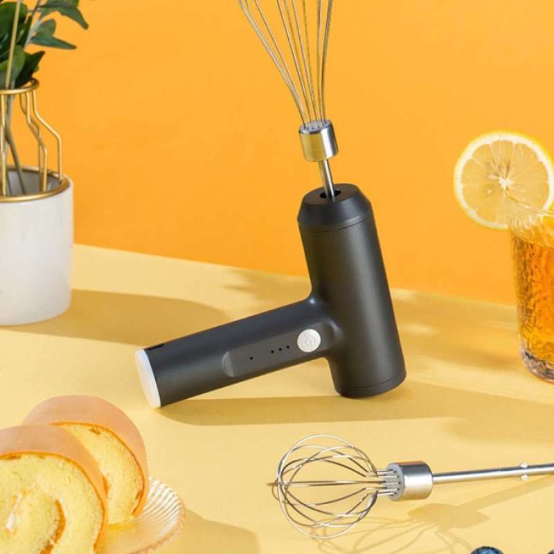Promo Mini Hand Mixer Tangan Portable Electric Wireless Multifungsi ...