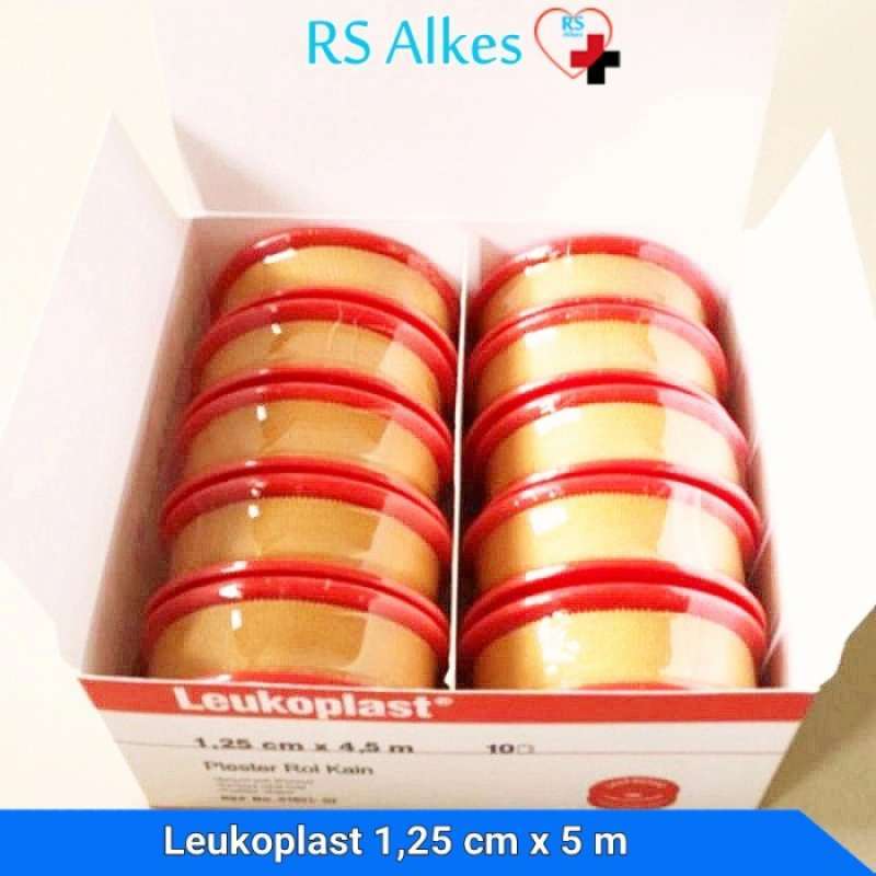 Promo Leukoplast 1,25cm X 5m Plester Roll Kain Plester Luka Plester ...