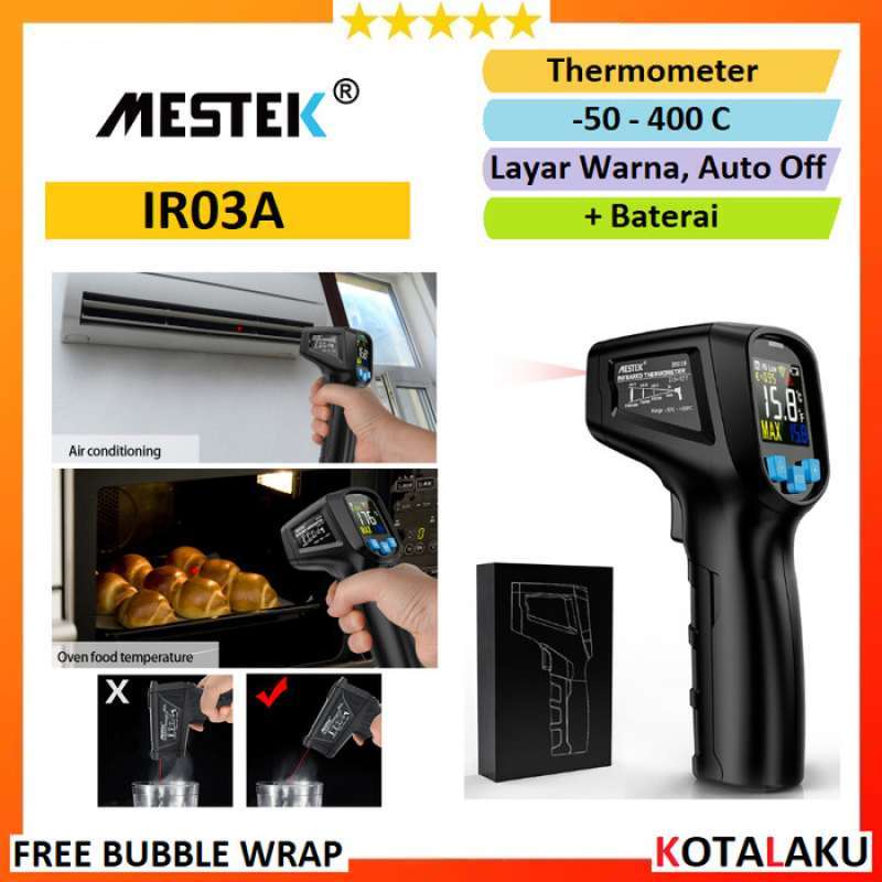 Promo Industrial Thermometer Infrared Termometer Industri Mestek Ir03a ...