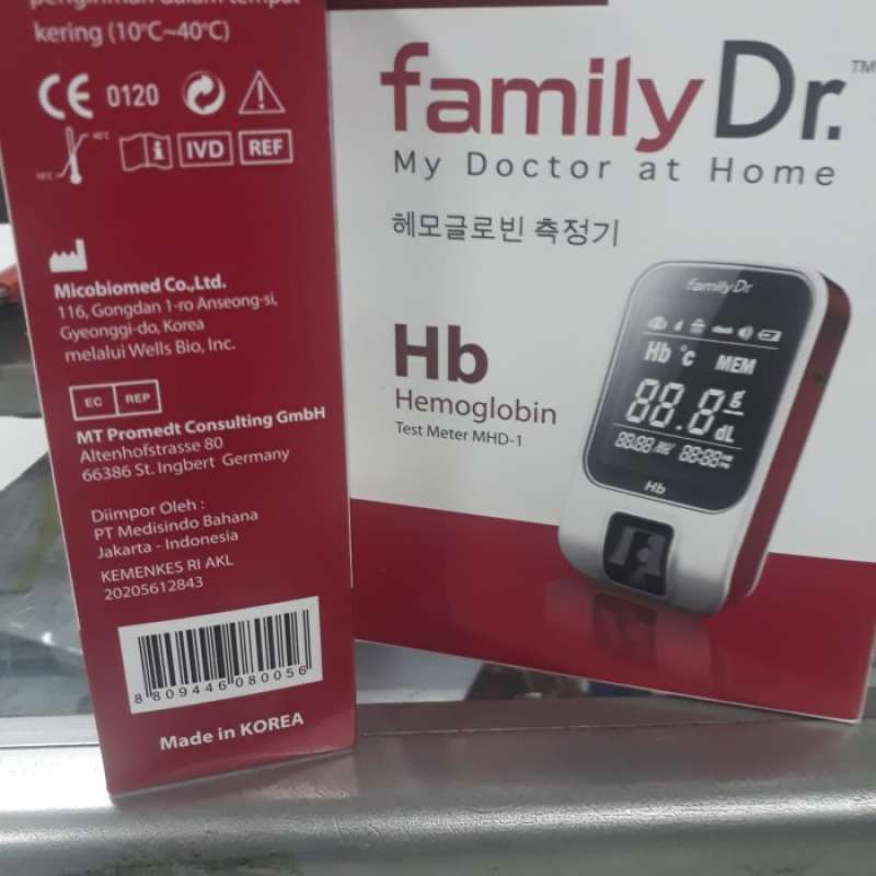 Promo Alat Test Hb Darah / Family Dr Hb Hemoglobin Test Meter Mhd - 1 ...