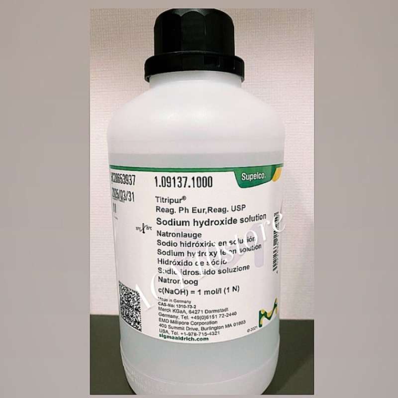 Promo Merck 1.09137.1000 Sodium Hydroxide Solution C(naoh) 1l Diskon 23 ...