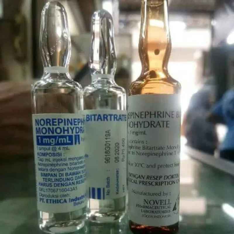 Jual Original Norepinephrine Injeksi / Box Di Seller Sehat Shop - Pal ...