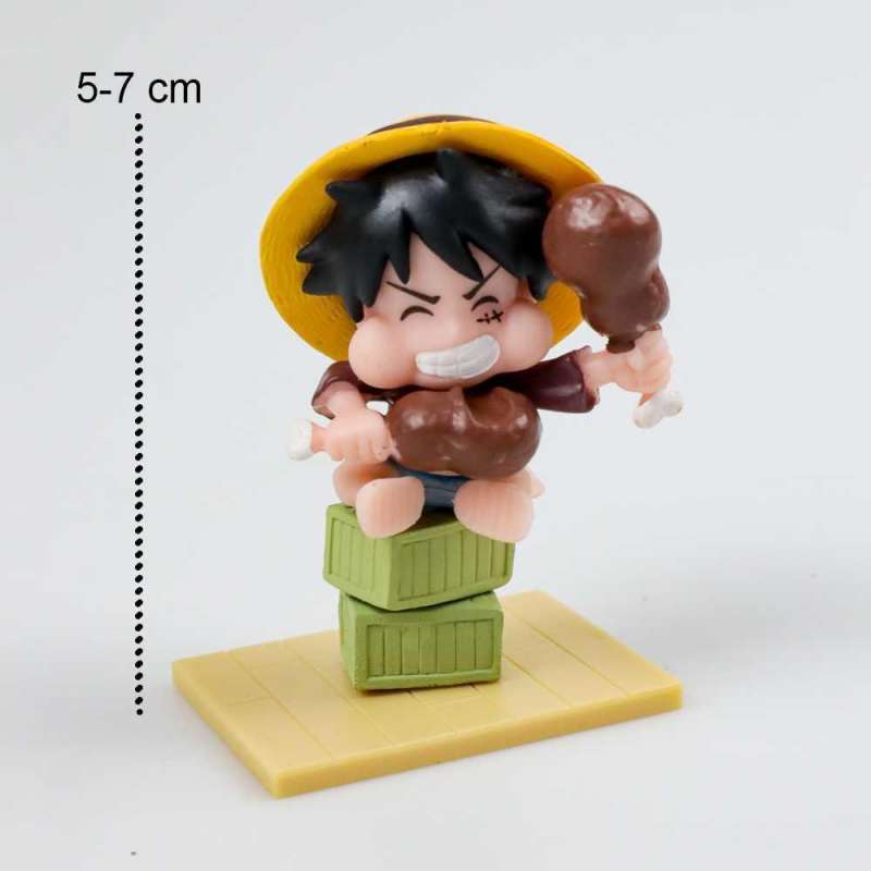 Jual Mainan Action Figure One Piece The Straw Hat Pirates 9 Pcs Jjk ...