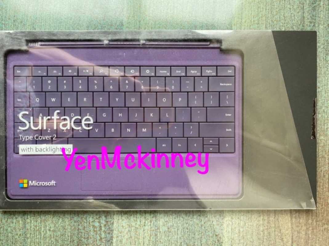 Promo Microsoft Surface Type Keyboard Pro & Pro 2 (rt & Surface 2 ...