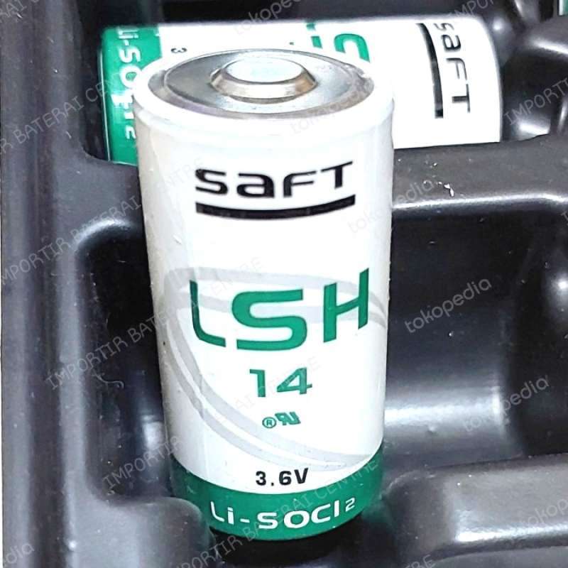 Promo Baterai Battery Lithium Plc Saft Lsh 14 Lsh14 3,6v Size C Battery ...