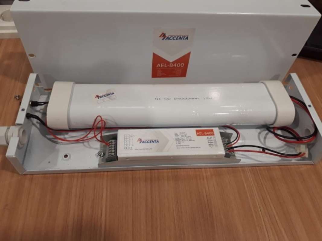 Jual Accenta Ael-b400 Led Emergency Battery. Ni-cd Battery For Philips ...