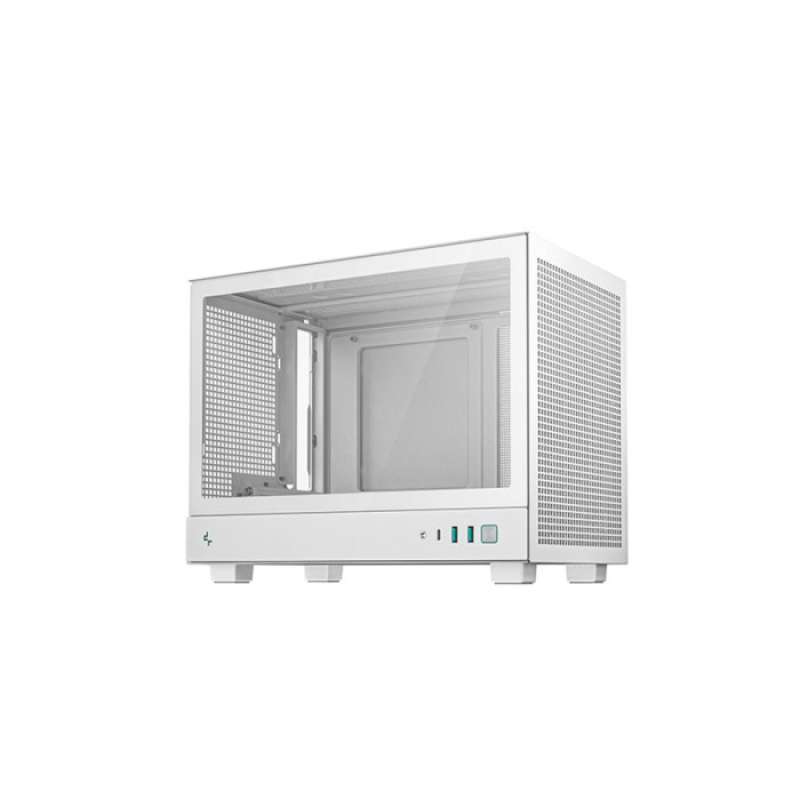 Promo Deepcool Ch160 White Ultra Portable Mini-itx Casing Komputer ...