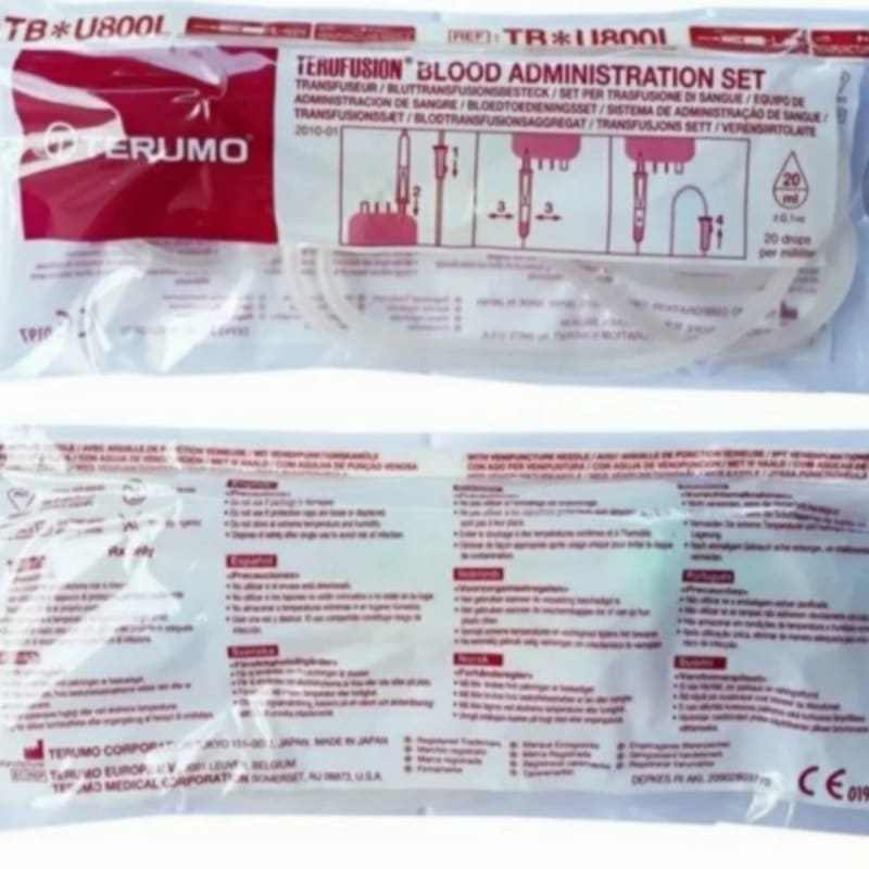 Jual Blodset Terumo/blood Transfusionset Terumo Pcs Di Seller Link ...