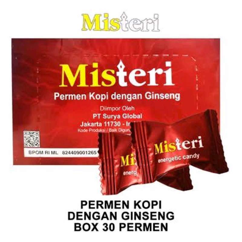 Promo Permen Misteri Candy 30pcs - Permen Kopi Dengan Ginseng Original ...