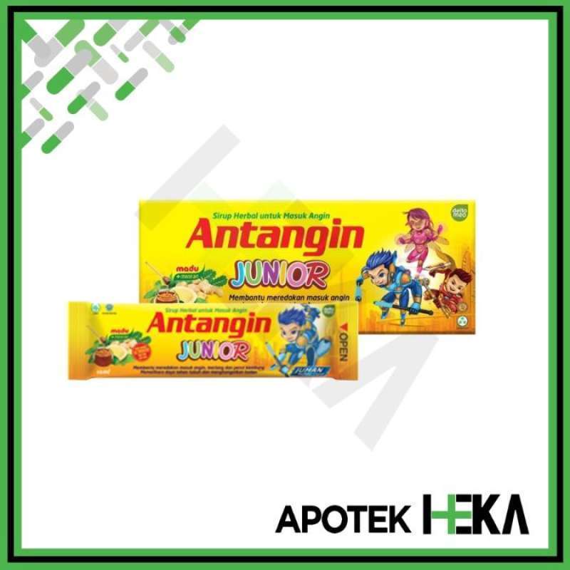 Jual Antangin Junior Syrup 10 Ml Box Isi 5 - Sirup Masuk Angin Anak Di ...