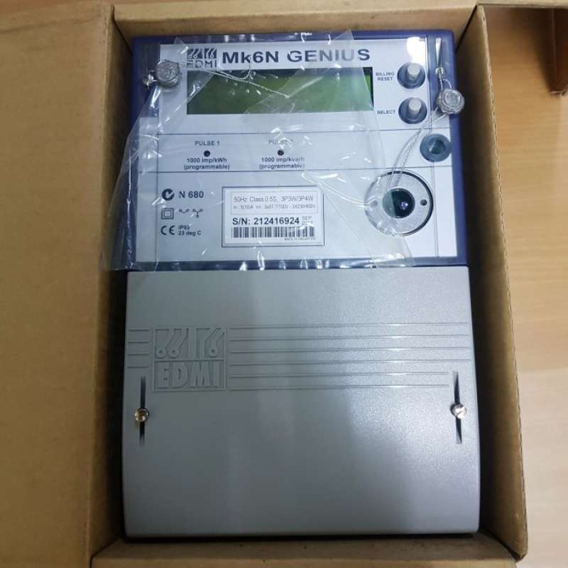 Promo H Meter Edmi Mk6n Genius 5(10)a Include Tera Metrologi (kalibrasi ...