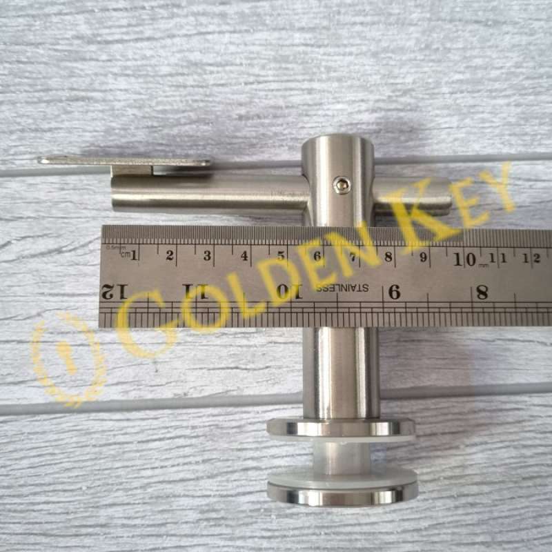 Promo Glass Railing Tangga Davinci T Siku Konektor Tembok Kaca Lurus ...