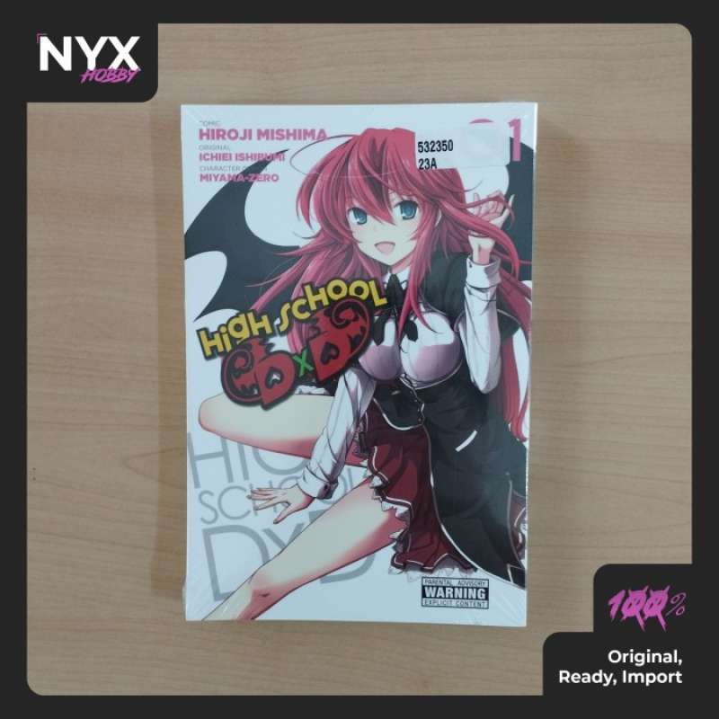 Promo Highschool Dxd Manga Komik English Import Volume 1 Diskon 23% Di Seller Anjangsana Store ...