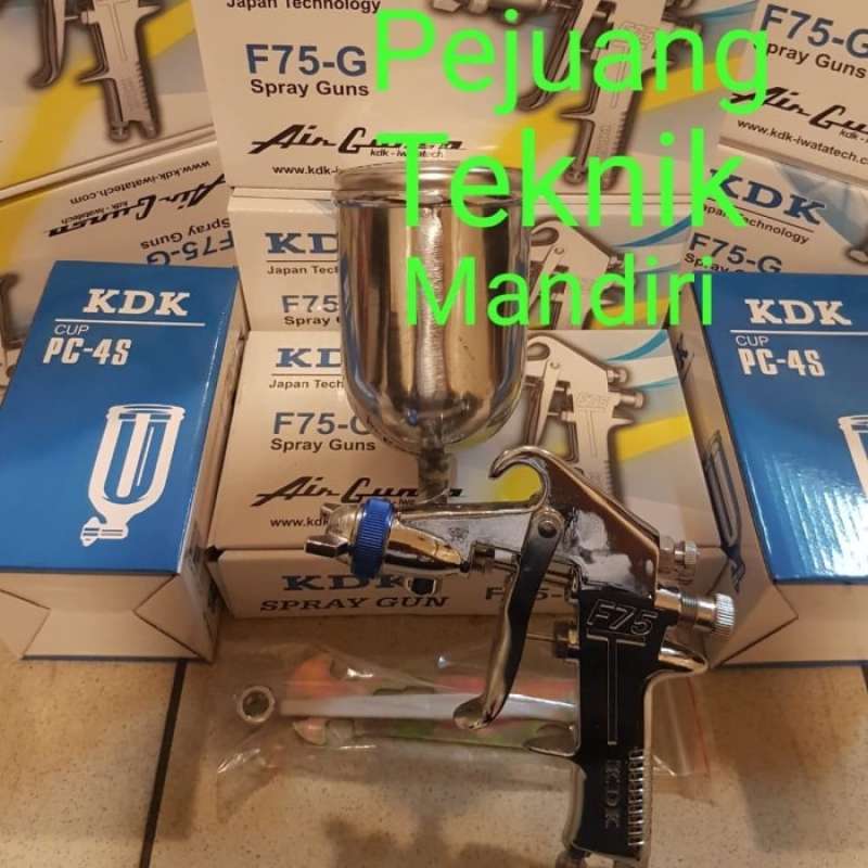 Promo Spray Gun F75g / Sparay Gun F75 Tabung Atas Kdk Japan Alat Semt ...