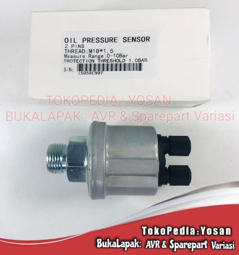 Promo Sensor Tekanan Oli Switch Oli Vdo 10 Bar 2 Pin Drat 18mm Diskon ...